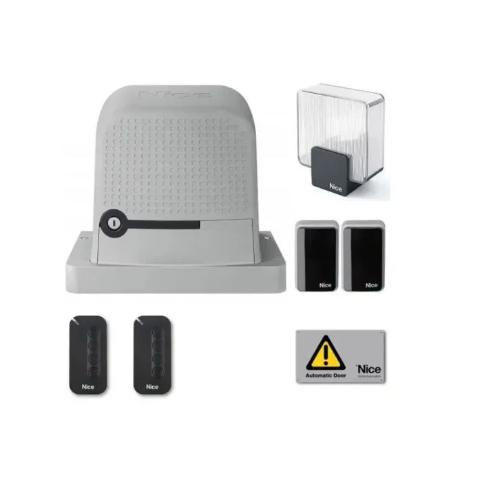 NICE ROBUS Kit RBS600BDKCE Automazione Cancello Scorrevole 600kg 24V ...